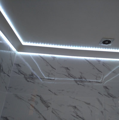 A73 Up and Down Lighting Coving Profile Indirect Lighting 4 Pack - 8 Metres