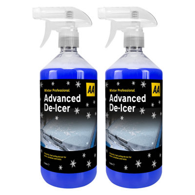 AA - 1L Fast Acting De-Icer - Pack x2 - Easy To Use | DIY at B&Q