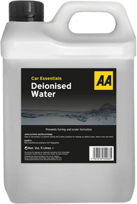 AA Deionised Water 2.5L - Prevents Furring and Scale Formation | DIY at B&Q