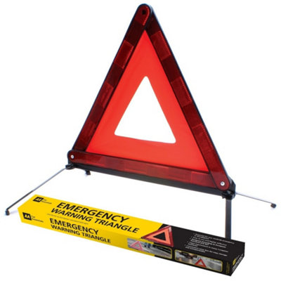 AA Emergency Warning Car Triangle Reflective Road Breakdown Safety ...