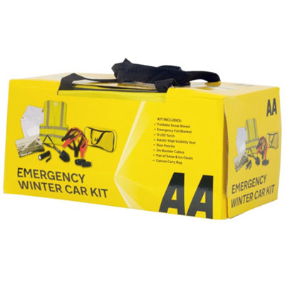 AA European Emergency Travel Kit Car Driving Motoring Winter Snow Shovel