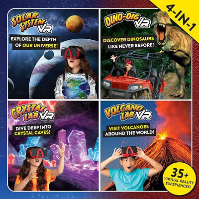 Abacus Brands Virtual Reality 4 in 1 Deluxe VR Lab - Illustrated ...