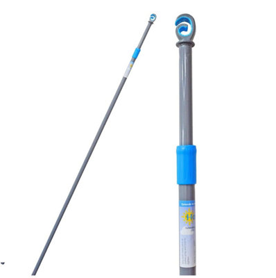 Abaseen 4x Telescopic Clothes Line Prop Heavy Duty Extending Washing ...