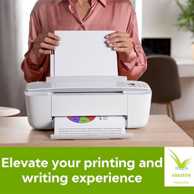 Abaseen 5 Reams 2500 Sheets Printer Paper A4 White - 80 GSM - 210x297mm ...