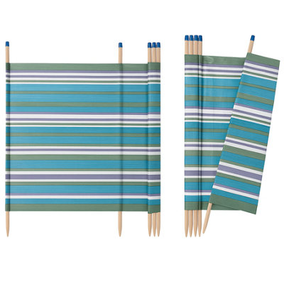 Abaseen 6 Pole 5ft x 12ft Green Windbreak, Extra Tall Windbreaker for ...