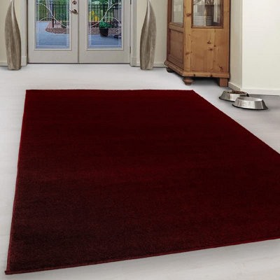 Abaseen 80x150cm Red Small Large ATA Rug Modern Rugs Rectangular Size ...