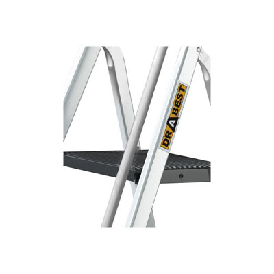 Abbey Aluminium Safety Platform Step Ladders - 7 Tread