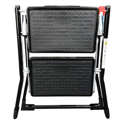 Abbey Easy Reach Step Stool - 2 Tread in Black