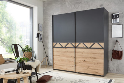 ABERDEEN 2 door sliding wardrobe 180cm