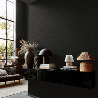 Abigail Ahern Weathered Linen Tattoo Wallpaper
