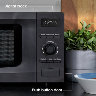 Abode AMD2002B, 20L Digital Microwave in Black