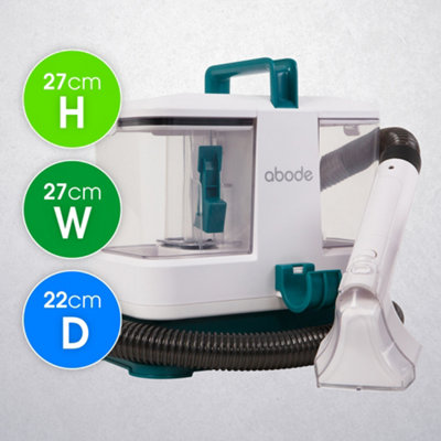 Abode Carpet Cleaner 800ml Water Tank Spot Cleaner & Stain Remover ...