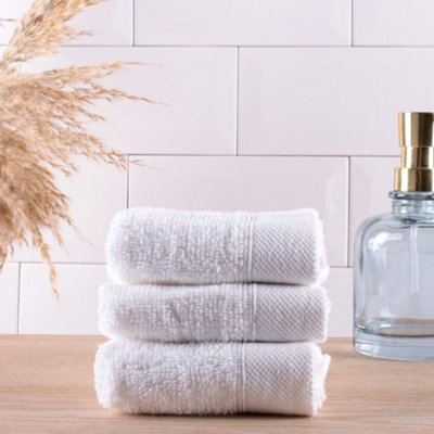 Abode Eco Soft Sustainable Heavyweight BCI Cotton Towel | DIY at B&Q