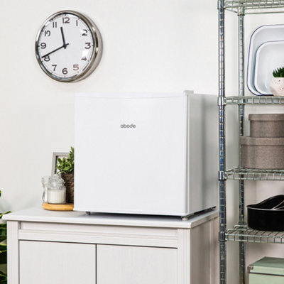 Abode Mini Fridge Table Top 43 Litre Ice Box White ATTF0E1W