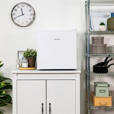 Abode Mini Fridge Table Top 43 Litre Ice Box White ATTF0E1W
