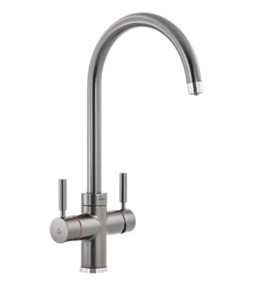Abode PT1103 Graphite 3 in 1 Boiling Water Tap