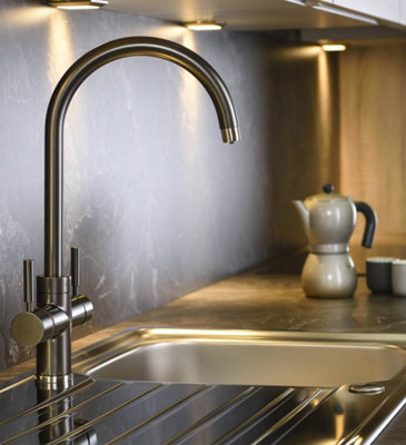 Buy Abode PT1103 Graphite 3 in 1 Boiling Water Tap at B&Q