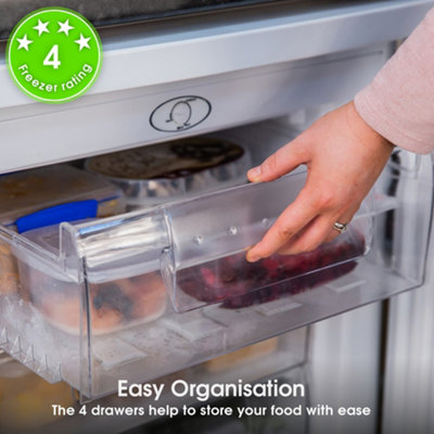 Abode Undercounter Freezer 91L Freestanding with Temperature Control ...