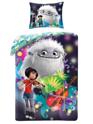 Abominable 100% Cotton Single Duvet Cover and Pillowcase Set - European ...