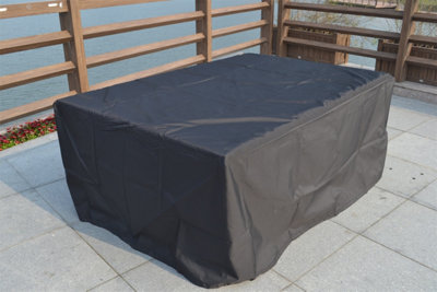 Abrihome Elegant Rectangular Protective Patio Dining Set Cover