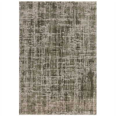 Abstract Green Luxurious Modern Easy To Clean Rug For Dining Room ...