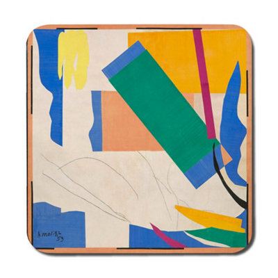 Abstract Harmony Placemat and Coaster Set With Designer Artwork And ...