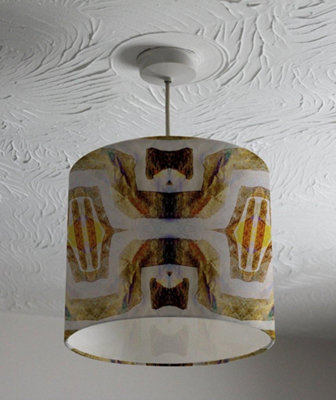 Abstract Ikat Design (Ceiling & Lamp Shade) / 45cm x 26cm / Lamp Shade