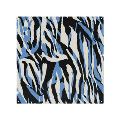 Abstract Zebra Skin Splash Back designer style