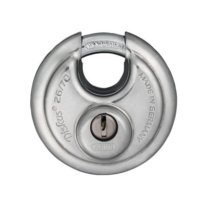 Abus Mechanical 26 Series Diskus Padlock Multi Colour (70mm Keyed Alike EE0036)