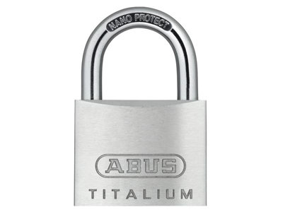 ABUS Mechanical - 64TI/45mm TITALIUM™ Padlock Carded | DIY at B&Q