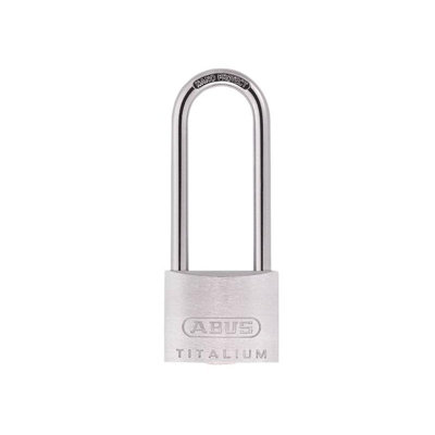 Abus Mechanical 64ti Series Titalium Padlock Multi Colour (40mm Long Shackle 63mm Carded)