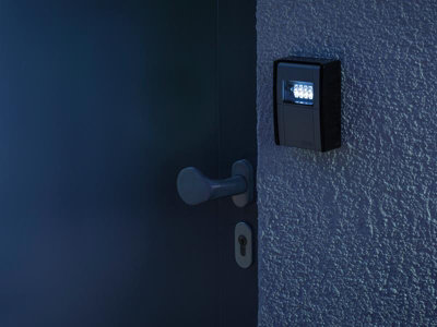 ABUS Mechanical 83854 787 LED Wall-Mounted KeyGarage ABU787LED