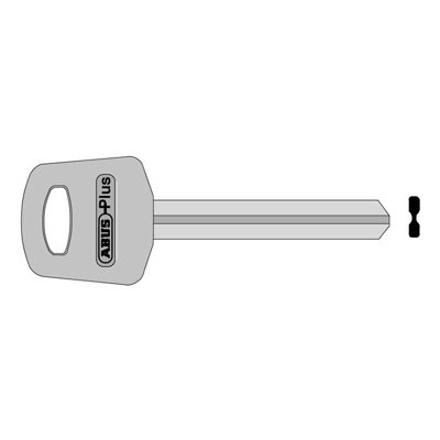 Abus Mechanical X Plus Key Blank 23211 Multi Colour (One Size)