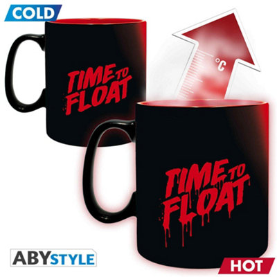 ABYstyle IT Pennywise Time to Float 460ml Ceramic Heat Change Mug