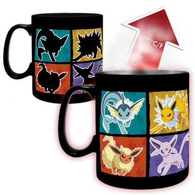 ABYstyle Pokémon Eevee 460ml Ceramic Heat Change Mug