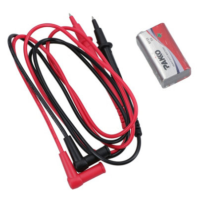 AC and DC Voltage Digital Multimeter Battery Current Tester with Large ...