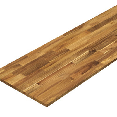 Acacia B/C Panel, 2000x800x26 mm, Light Oak