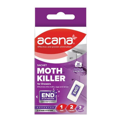 Acana Sachet Moth Killer & Freshener 20pk at B&Q
