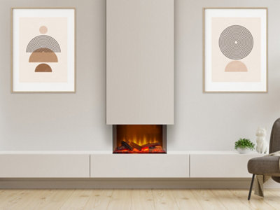 Acantha Aspire 50 Panoramic Media Wall Electric Fire