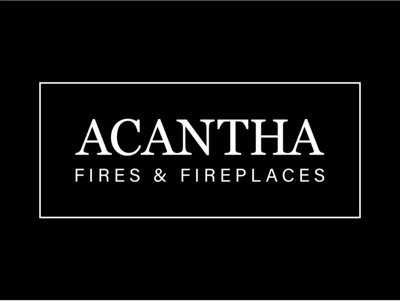 Acantha Vela Electric Fire in Black Nickel