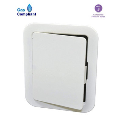 ACCESS PANEL INSPECTION HATCH WHITE 155MM X 235MM GAS SAFE PIPES WIRING ...