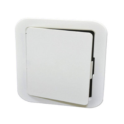 Access Panel Inspection Hatch White 205 x 205mm Gas Safe Pipes Wiring Stop