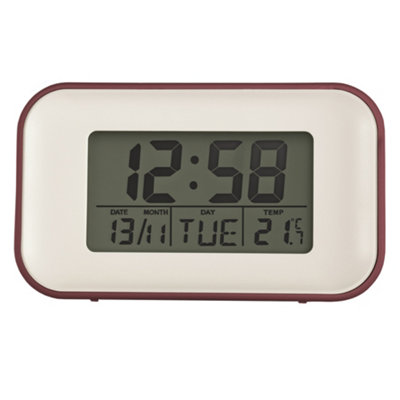 Acctim Alta Retro Digital Alarm Clock Crescendo Alarm Date ...