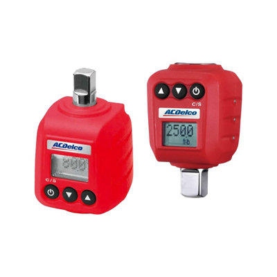 ACDelco ARM602-34A 3/8" & 1/2" Digital Torque Adapter Combo Kit ISO ...