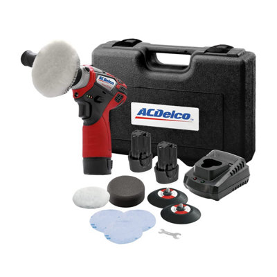 ACDelco ARS1212AEUD G12 12V Li-Ion Cordless 75mm Mini Polisher/Sander ...