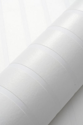 Acoustic panel -Textured Paintable blown vinyl in white
