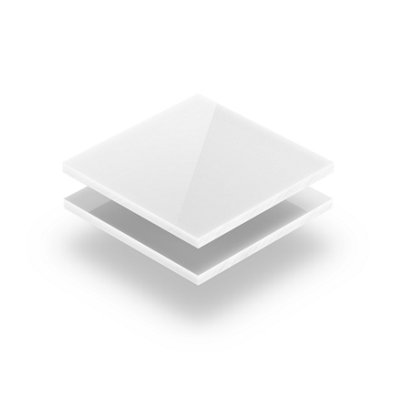 AcrylEx 5mm Premium Cast Acrylic Sheet - White UV Protected Perspex ...