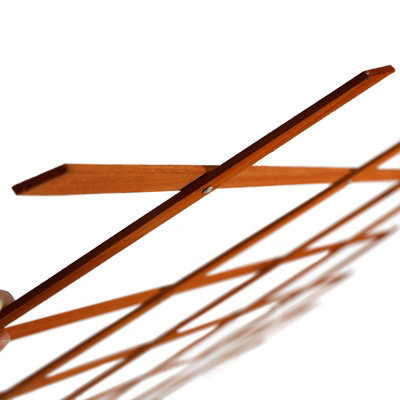 Actiasgear 5ft Wooden Expandable Trellis 9pcs