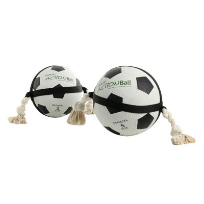 Actionball Football Doy Toy with rope
