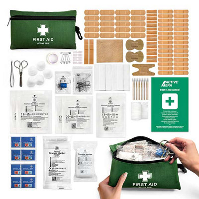 Active Era 120 Piece Premium First Aid Kit Bag